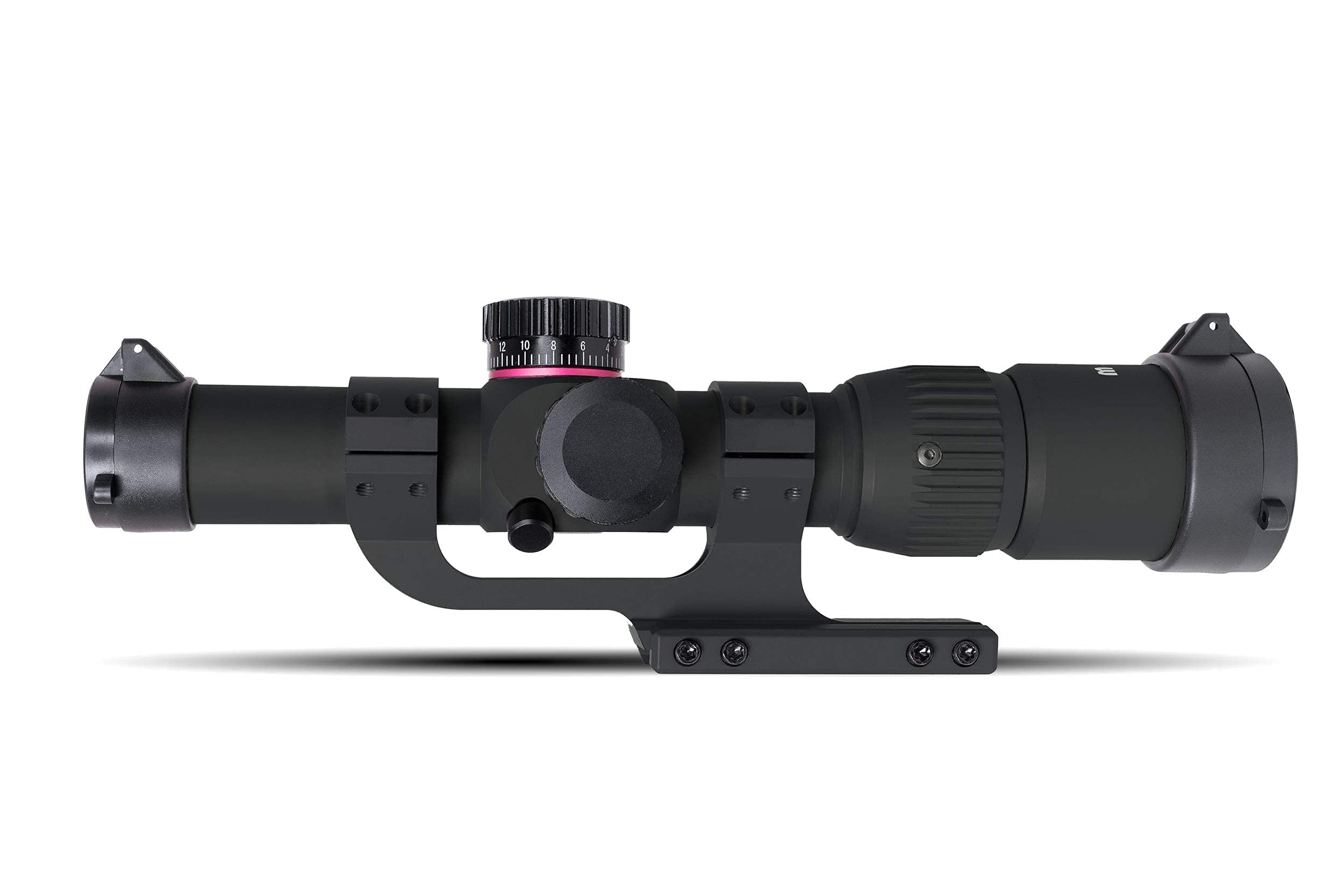 Monstrum G2 1-6x24 First Focal Plane FFP Rifle Scope | ZR300 H-Series Offset Scope Mount | Bundle