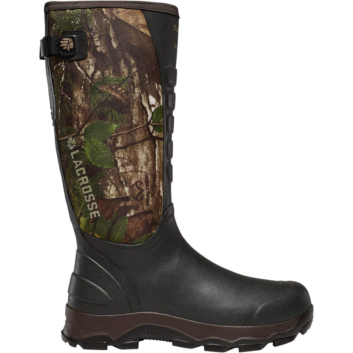 LaCrosse Men's 376121 4xAlpha 16" Waterproof Hunting Snake Boot, Realtree Xtra Green - 9