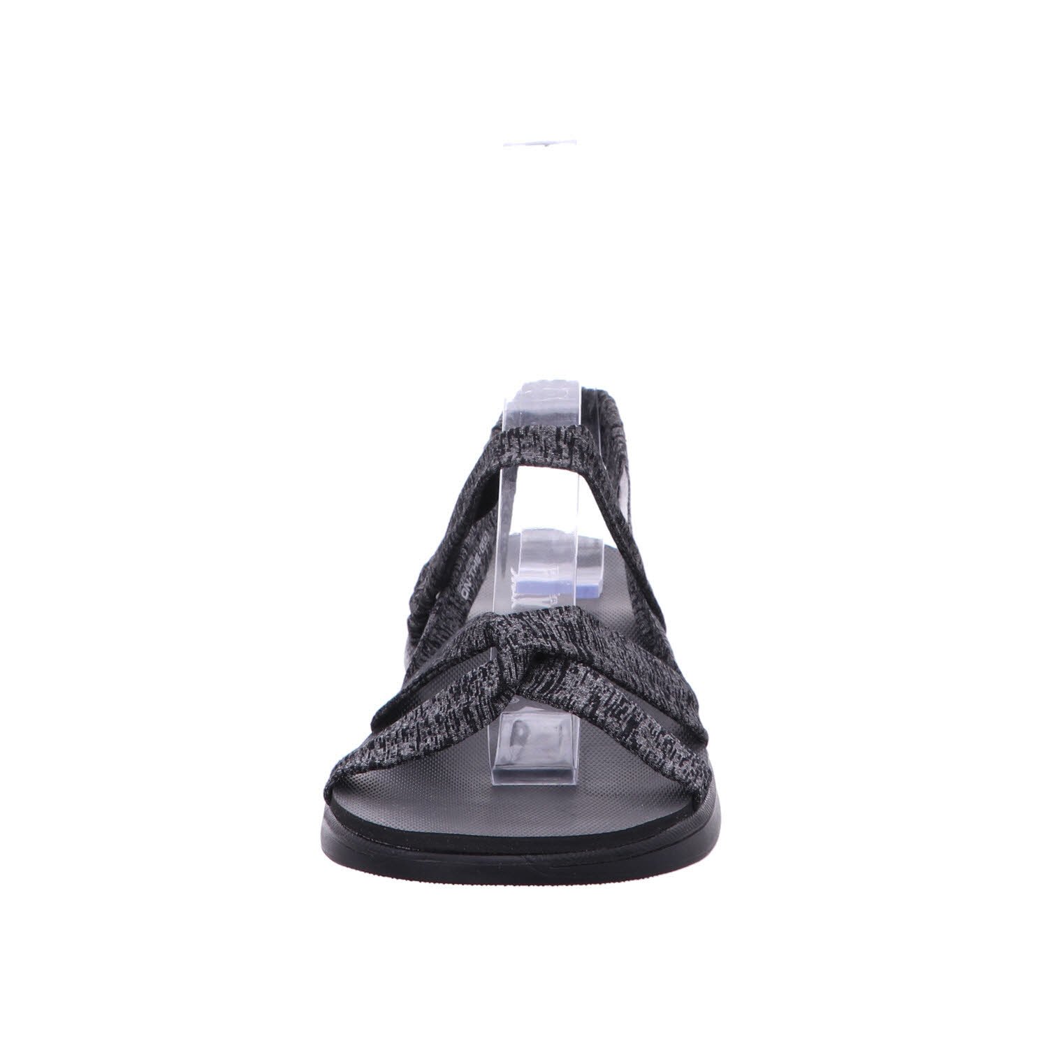Skechers Performance Women's H2 Goga Bountiful Flip Flop,Black/Gray,11 M US