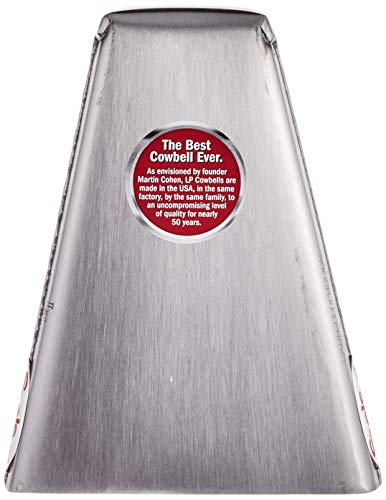 Latin Percussion ES-15 Salsa Barrio Bell,Silver