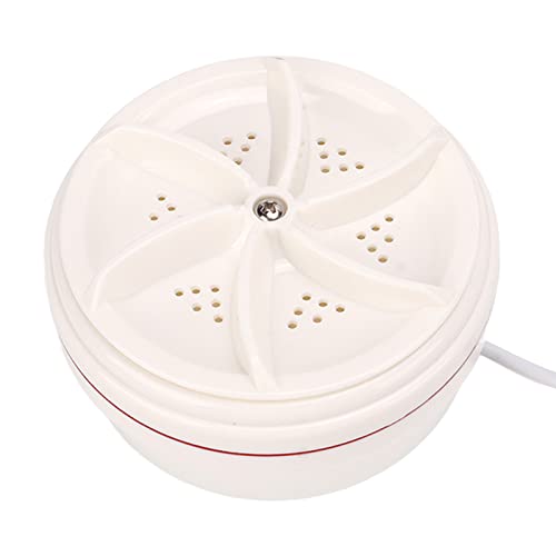 Mini Washing Machine, Portable Ultrasonic Washing Machine, Turbo Washer and Dishwasher Automatic Cycle Cleaning for Home Travel College Camping Personal Laundry