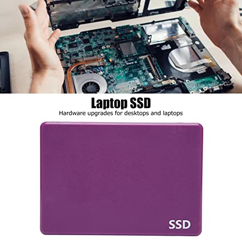 SSD, 300500MS 2.5 inch SSD Shockproof 1500G Antivibration Ultra Low Power Consumption for Desktop Laptop PC