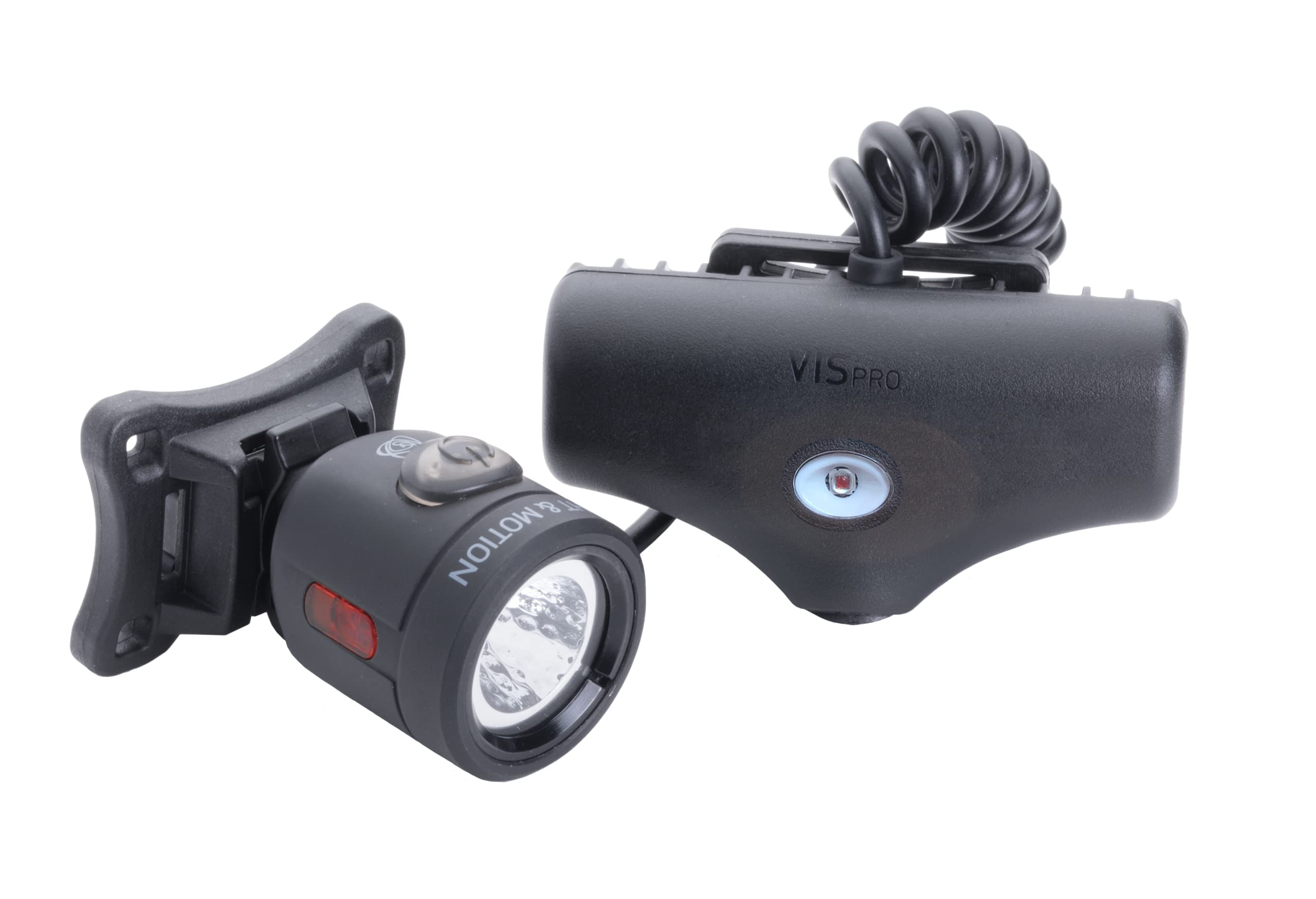 Light & Motion's Vis 360 Pro, The Most Advanced Lightweight Bike Helmet Light Combines a Powerful 600-lumen Front Light with a SafePulse Rear Light Delivers a 360 Degree Cone of Safety.