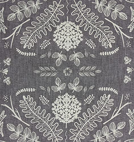 Now Designs Chambray Laurel Printed Kitchen Towel, 18x28 inches