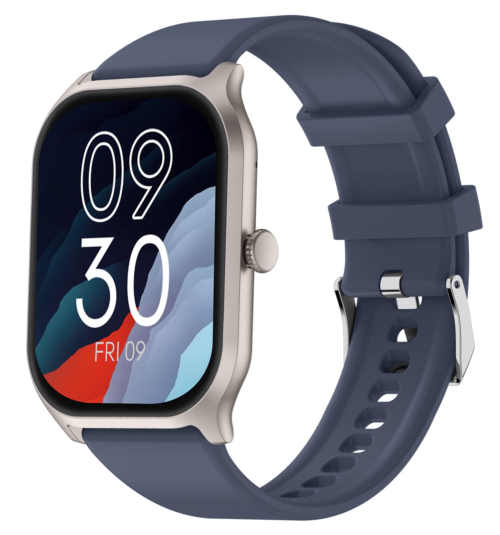 Loluka Smart Watch for Men 2.01" HD Screen Smartwatch Make Phone Calls Message Reminder 100+ Sport Modes Heart Rate Fitness Watch iOS Android Step Calorie Counter Custom Dial