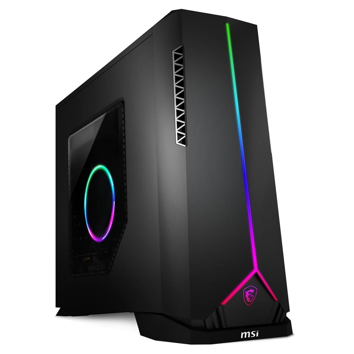 MSI Aegis SE Gaming Desktop, Intel Core i5-10400F, GeForce GTX 1660 Ti, 16GB Memory, 240GB SSD + 1TB HDD, WiFi 6, VR-Ready, Windows 10 Home Plus (10SI-211US)