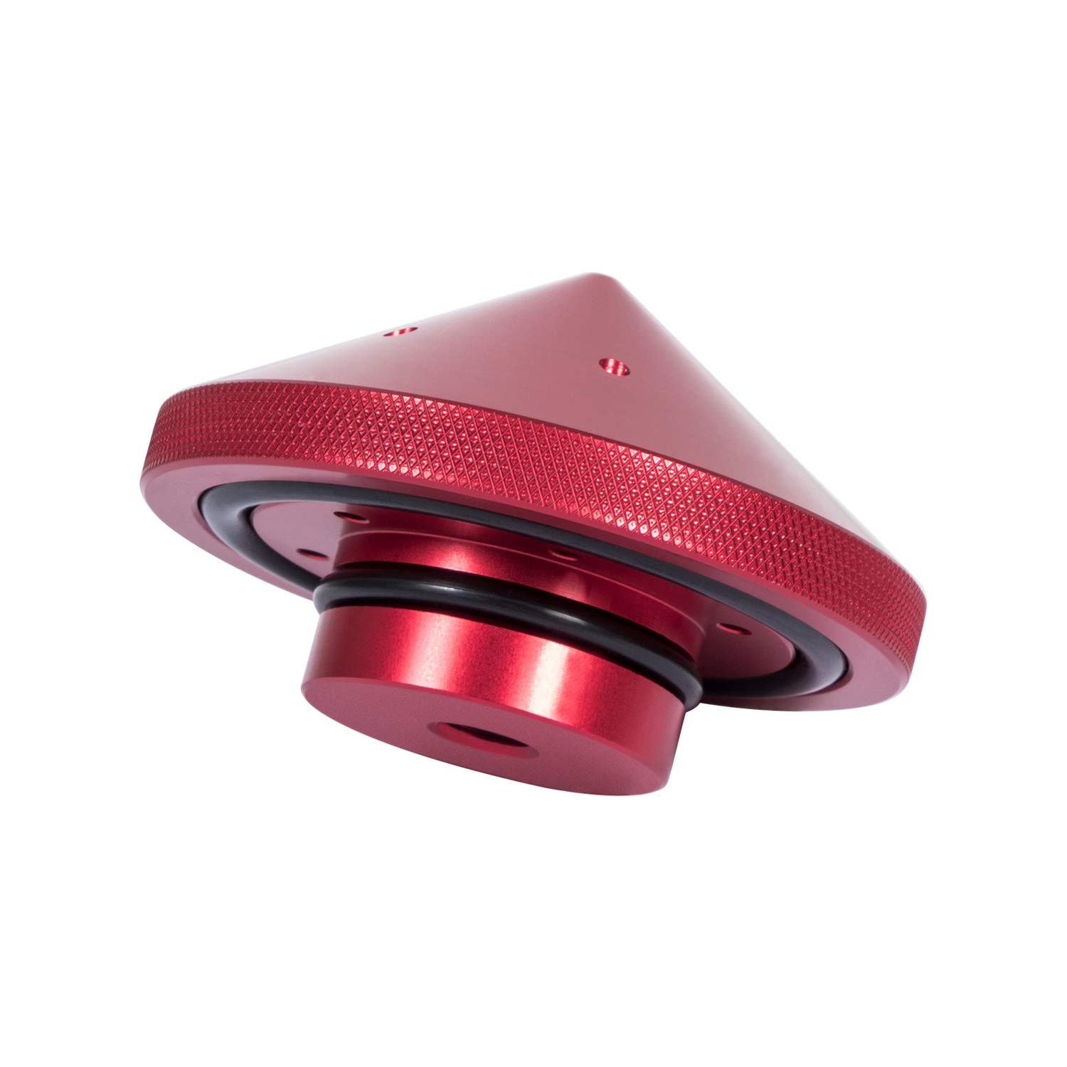 Manicar Eliminator Trolling Motor Prop Nut (GFEL-MK-BK-DP) for MinnKota 80, 101 & 112 Replace for T-H Marine (Red)