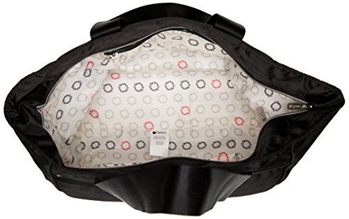 LeSportsac City Chelsea Tote Quilt, Logo Deboss Black