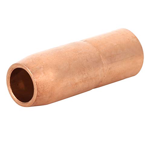 MIG Nozzles,Welding Nozzle,5Pcs MIG Copper Nozzle,Welding Nozzle for Miller Welding Gun,MIG Inert Gas Protection Welding Gun Accessories for Miller M25/M40,no burrs and smooth