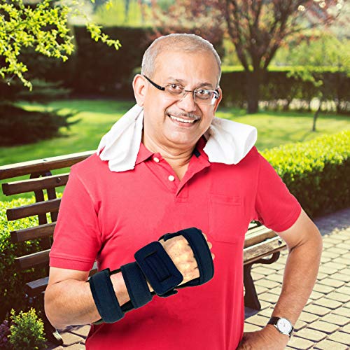 SterlaTech Stroke Hand Brace | Resting Hand Splint RIGHT HAND Medium | Corrective Support