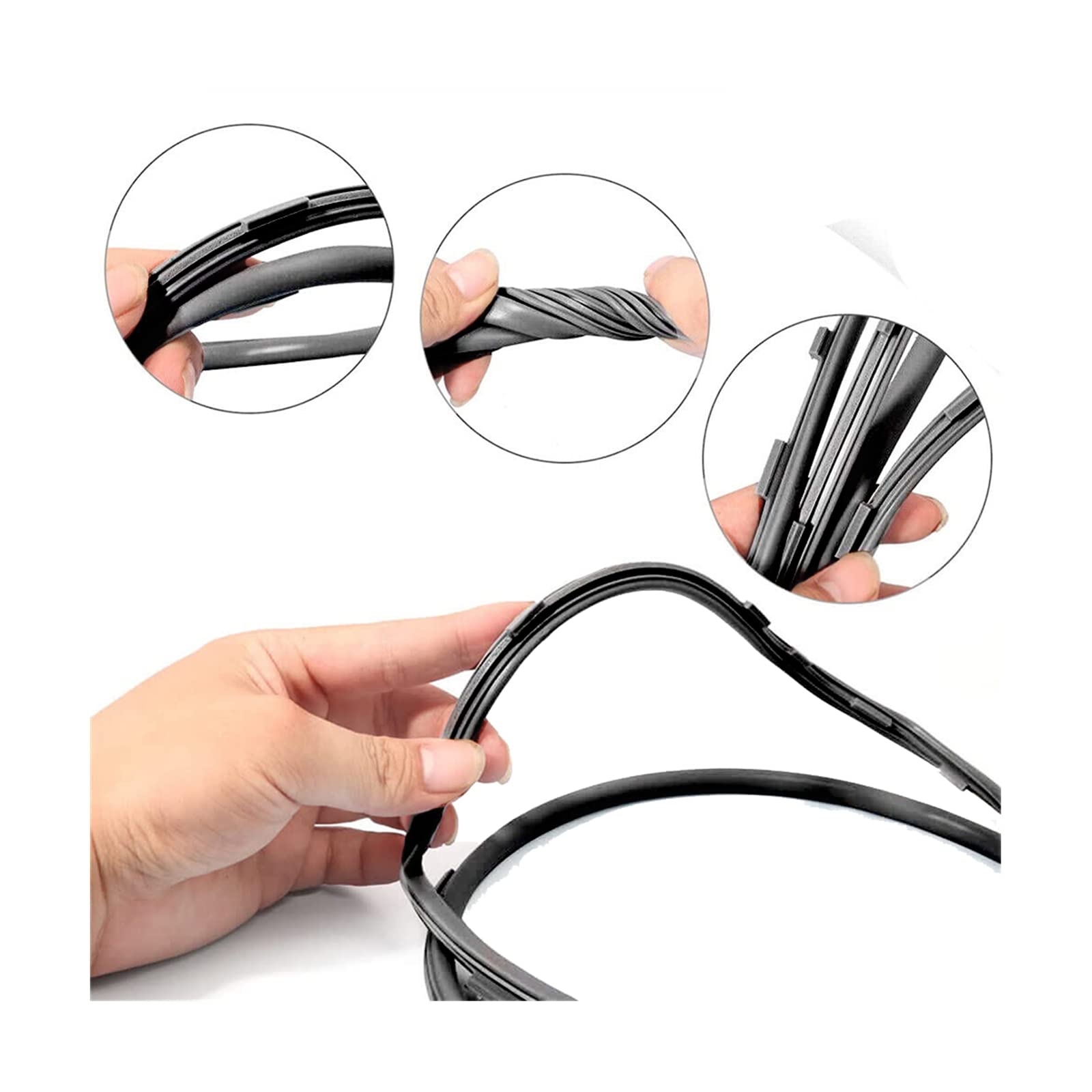 LINGYAO DC62-00344A Dryer Front Panel Air Seal Compatible with Samsung Dryer DV48H7400GW, DV400GWHDWR Replaces: AP5916629, PS4276050