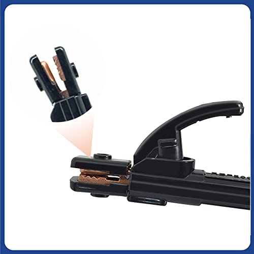 Welding Electrode Holder Connector for MMA/STICK/ARC Inverter Welder 300A Heat Resistant Fit CT418 520TSC ITS200 MIG235 Welder Machine 23Feet