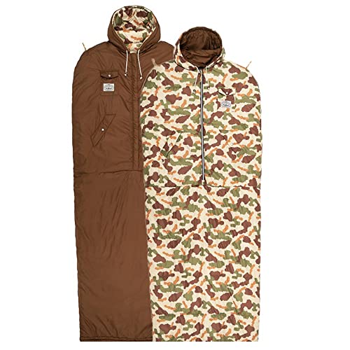 Poler Reversible Napsack Furry Camo Sand M