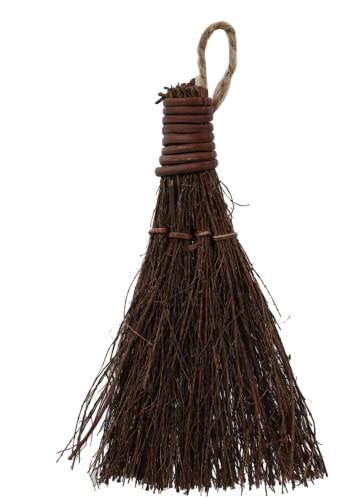 TDST Bundle of 6 Pumpkin Spice Scented Hand Broom Stick Decor Items, in. Bulk Broomsticks Holiday Fall Autumn Halloween Christmas with Bonus Aziza, Brown (dtfg22)
