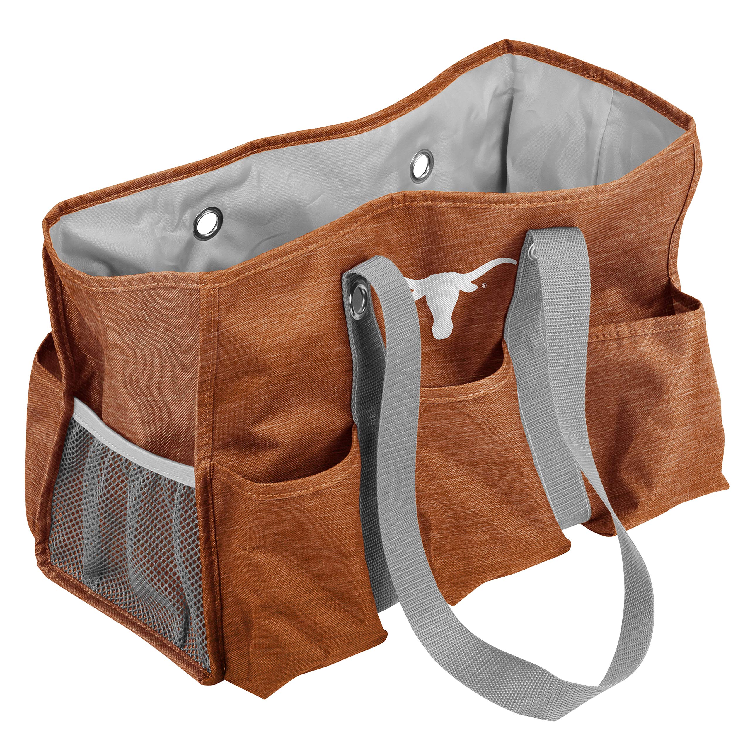 Logo Brands NCAA Texas Longhorns Womens Multi-Pocketed Junior Caddy, Burnt Orange, One Size