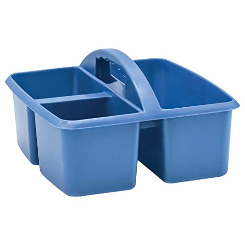 Teacher Created ResourcesÂŽ Slate Blue Plastic Storage Caddy