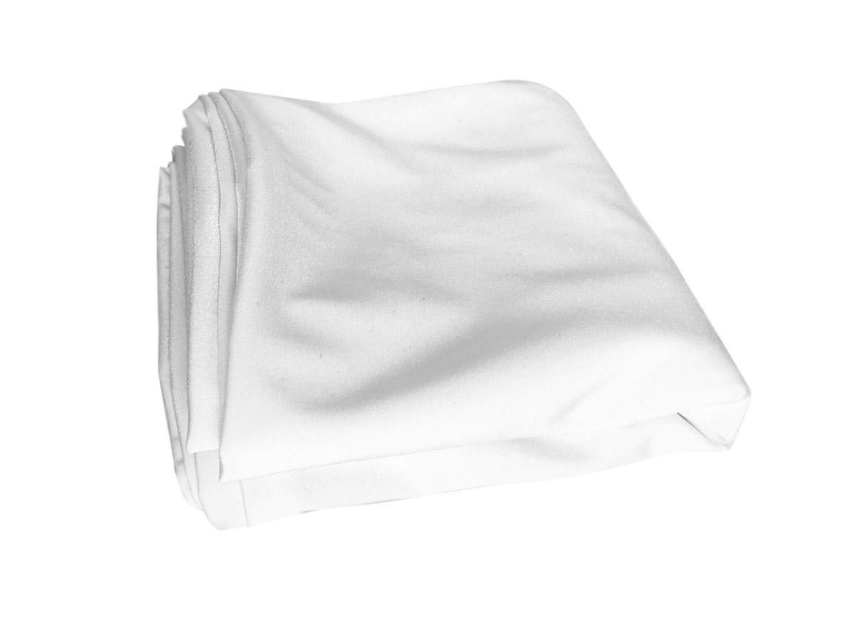 Monoprice Lighting Truss Cover - For 8in, 1.5m Long, Straight Truss Section, Stretch Fabric, White - Stage Right Series
