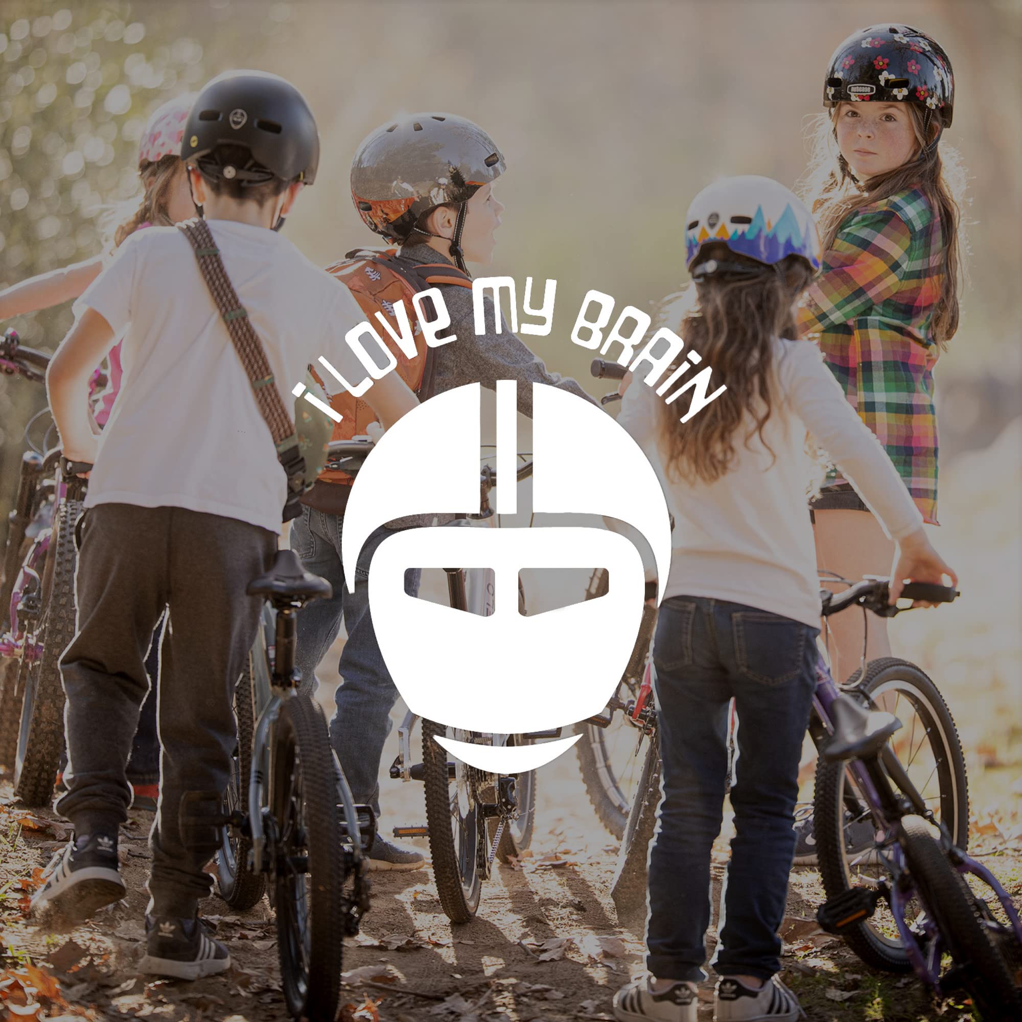 Nutcase, Little Nutty, Kids Bike Helmet with MIPS Protection System and Removable Visor, Vibe MIPS, Toddler
