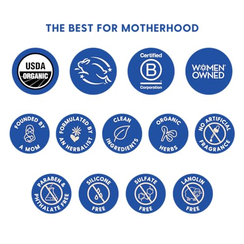 Motherlove Nipple Cream (2 oz) Organic Lanolin-Free Nipple Cream for BreastfeedingâBenefits Nursing & Pumping Moms