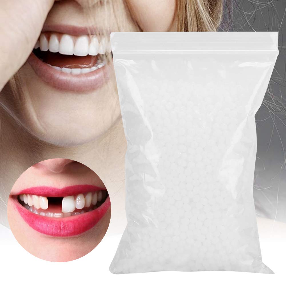 Tooth Repair Kit,Temporary Teeth replacement kit Temporary Tooth Repair Beads for Missing Broken Teeth Dental Tooth Filling Material(100g)