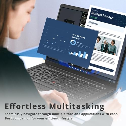 Lenovo Thinkpad X1 Carbon 14.0" WUXGA 60Hz Low Blue Light Touch Business Laptop, Intel Core i7-1270P, 32GB RAM, 2TB PCIe SSD, Intel Iris Xe Graphics, Win11 Pro, Black, 32GB USB Card (Renewed)