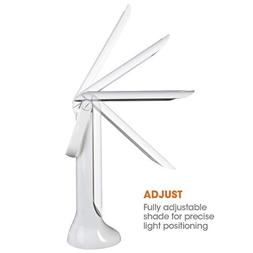 OttLite Dimmable LED Task Lamp - Portable, Adjustable, Desk Light, Great Gift