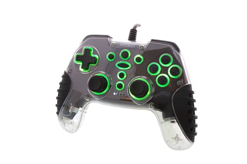 Nyko Air Glow Controller for PlayStation 4 - LED Light Show and Hand Cooling Fan - Wired 10Ft Cable - PlayStation 4