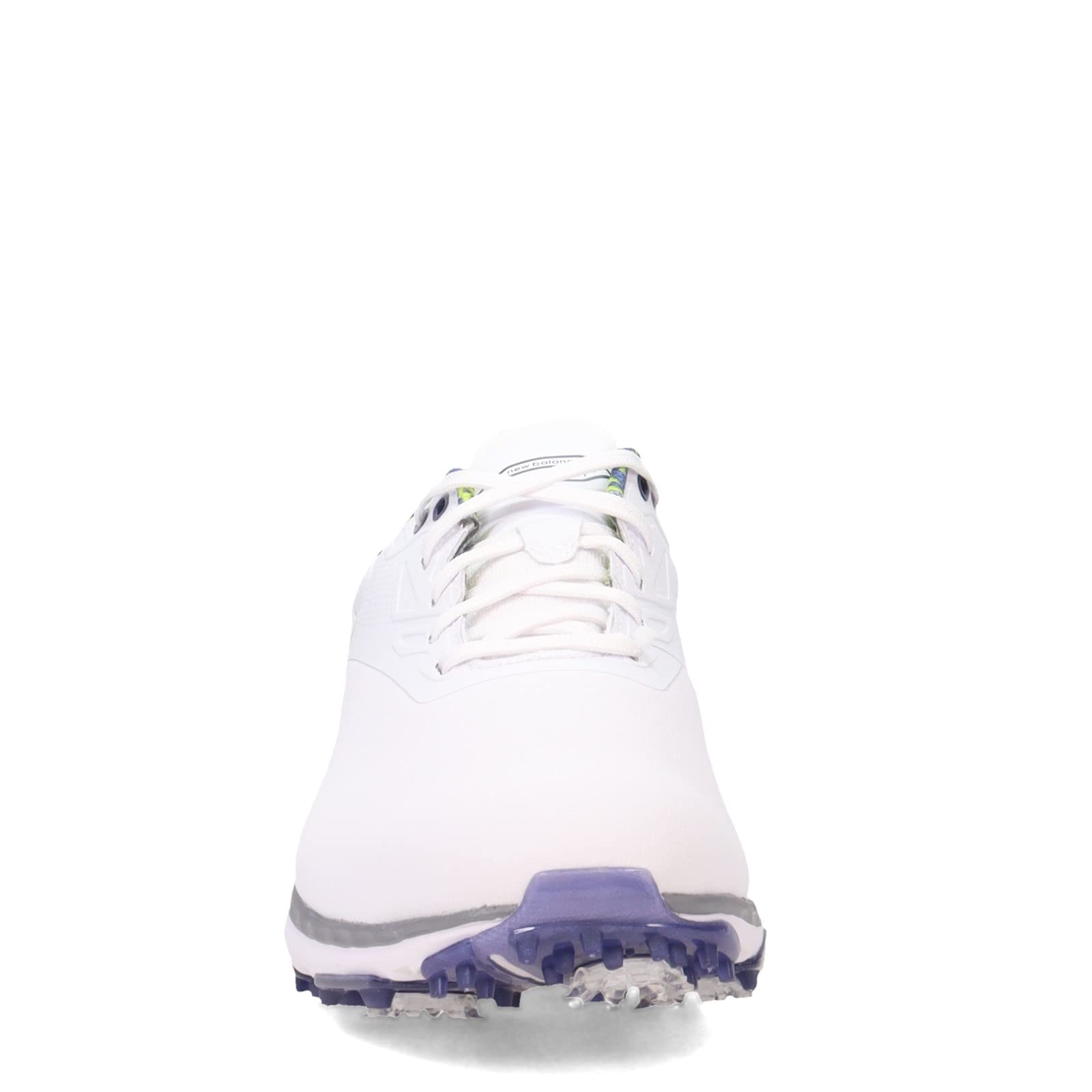 New Balance Men's Fresh Foam X Defender Golf Shoe, White/Grey, 11