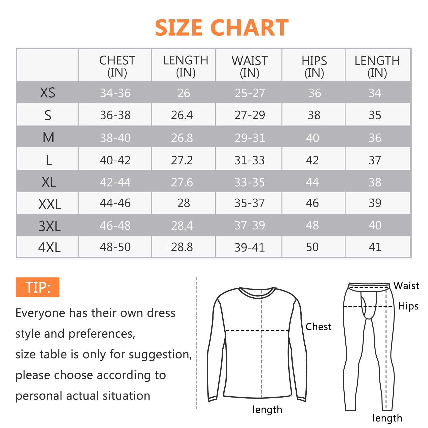 SIMIYA Thermal Underwear Set for Men Long Johns with Fleece Lined Long Sleeve Base Layer Set Top Bottom Light Floral Grey