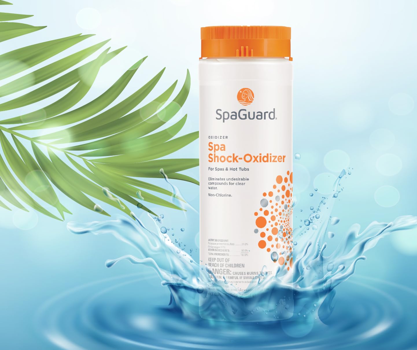 SpaGuard Spa Shock-Oxidizer 35oz for Hot Tub with Digital Hot Tub Care Ebook (1)