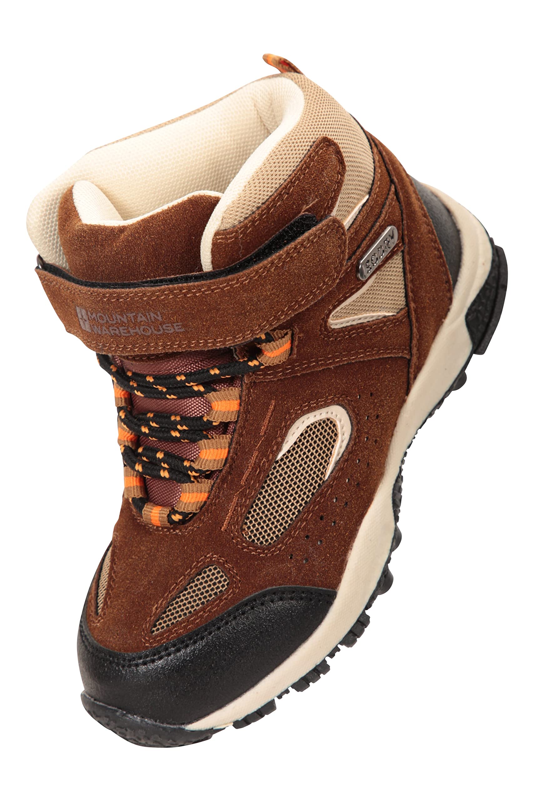 Mountain Warehouse Forest Junior Waterproof Hiking Rain Boots Brown Kids Shoe Size 12 US