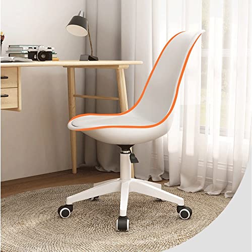 XBWEI Computer Chair Desk Backrest Simple Lifting Leisure Chair Reception Office Stool Comfortable Chair (Color : E, Size : 1)