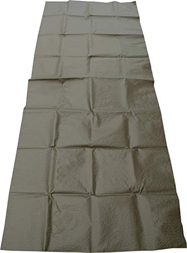 Militar German Army Issue Olive Waterproof Tarp 90x40 inch for Camping, Fishing, Outdoor Pursuits