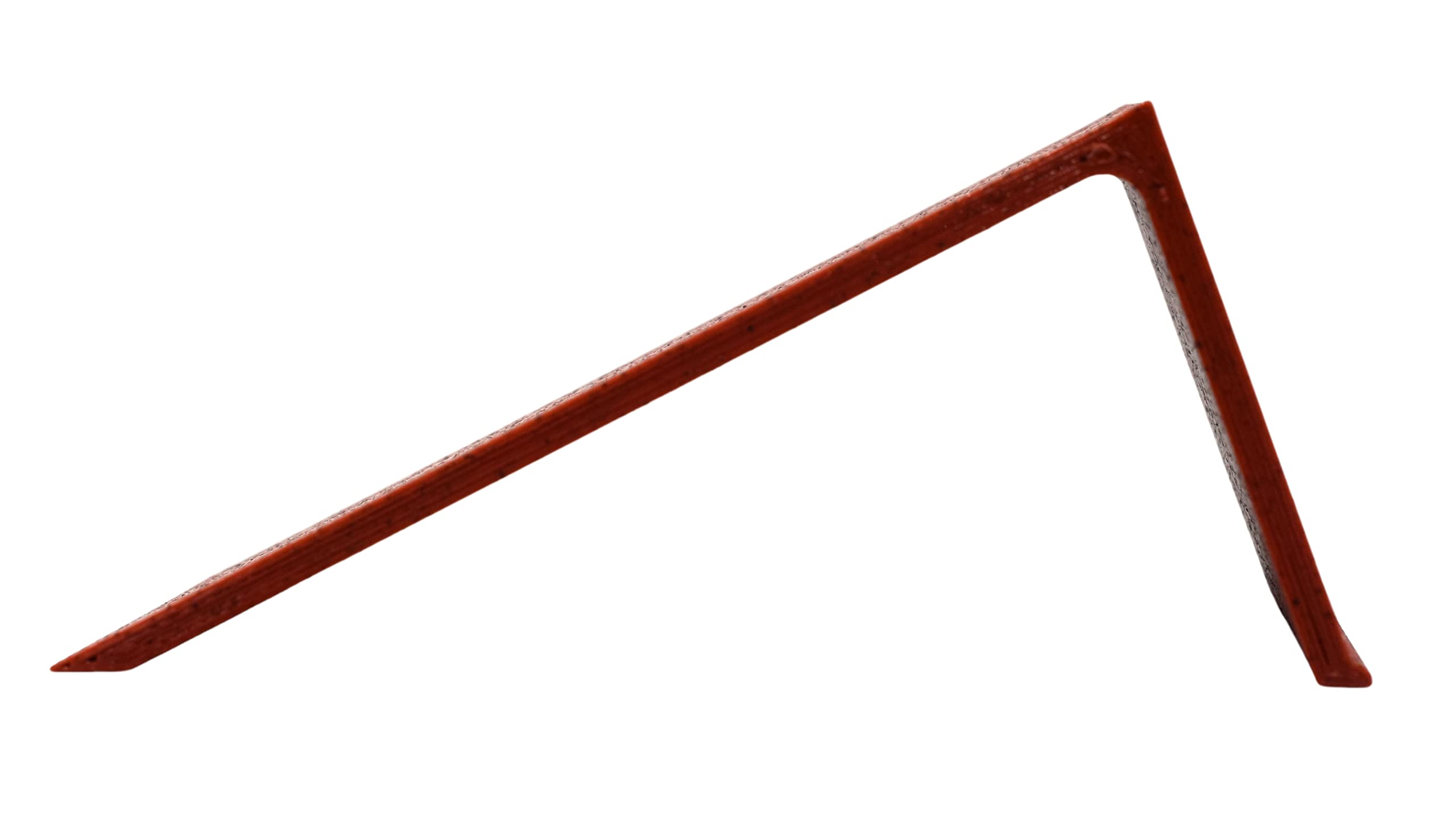 Teak Tuning Fingerboard Poly Mid-Rise Kicker Ramp - 5" Long, 3" Wide, 2" Tall - Fingerboard Obstacle in Lava Flow Colorway