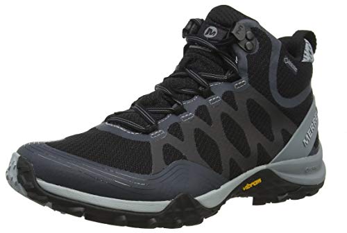 Merrell Women's High Rise Hiking Boots, Black, 7.5