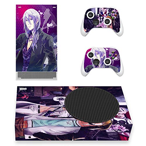 The King Devil Beelzebub Anime Game Console Series S Console and Controller Skin Set, Skin Wrap Decal Kit