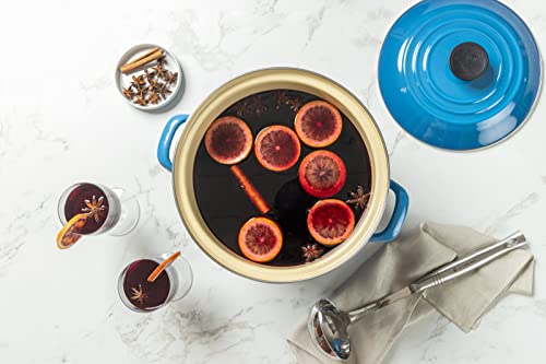 Le Creuset Enamel On Steel Stockpot, 8 qt., Marseille