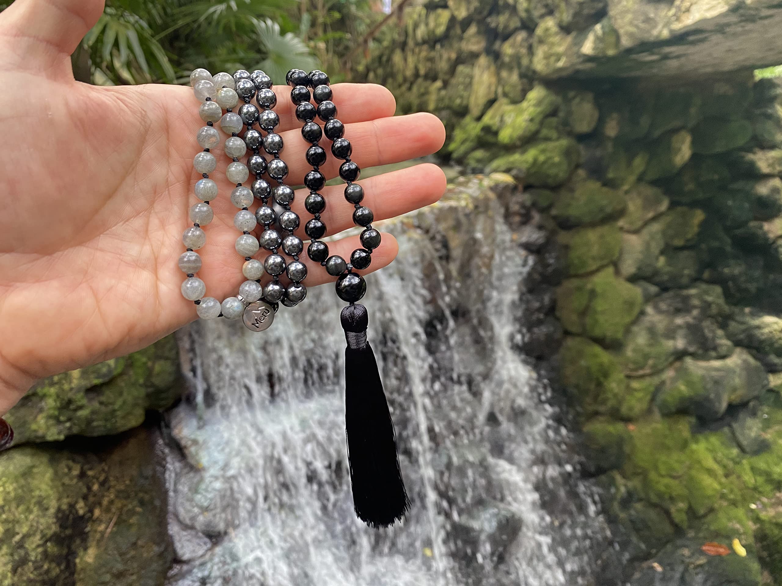 Premium Mala Beads Necklace - GG OmbreM