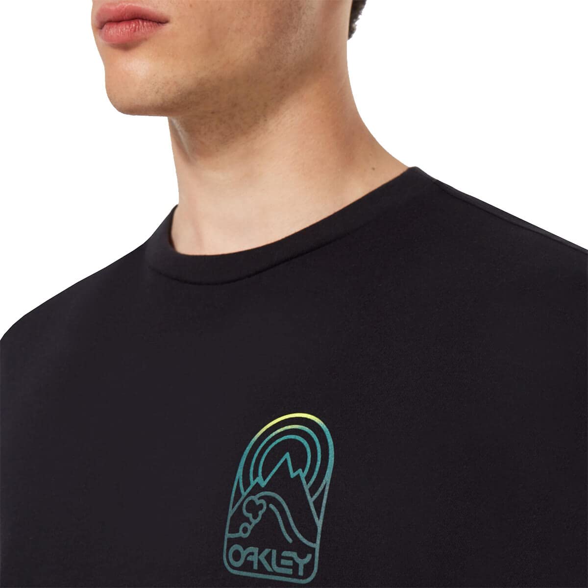 Oakley mens Mountain Sun B1b Tee T Shirt, New Granite Heather, XX-Large US
