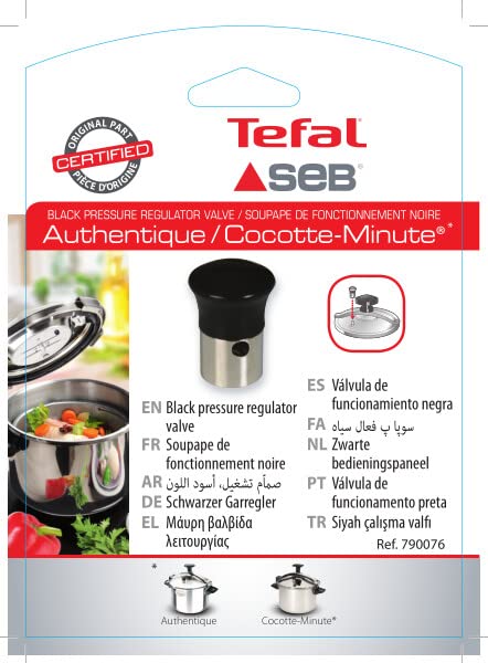 Seb Authentique 790076 Pressure Cooker Valve Black