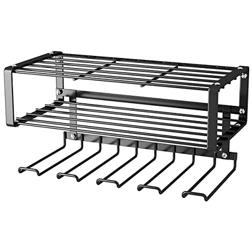 wlpxavz EF Power Tool Organizer Electric Drill Storage Rack Wall Mount Garage Tool Organizers Heavy Duty Tool Holder Rack 130lb Weight Limit Suitable for Garage Home Workshop Taboxexcel(black)