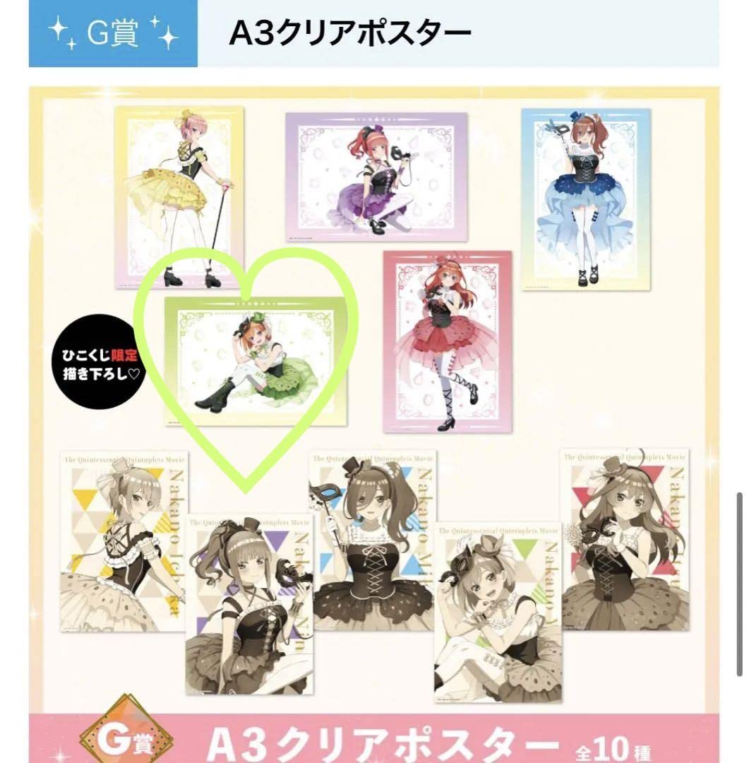 The Quintessential Quintessential Quintuplets Hikokuji Nakano Yotsuba Semi-Complete
