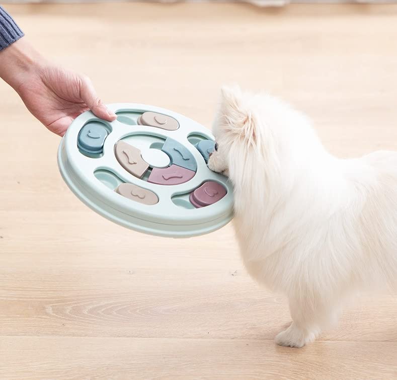 PetHse Dog Puzzle Toys, Interactive Training Toy Box, Slow Feeder Food Dispenser for Pets, Feeder Toys for IQ Training & Mental Enrichment