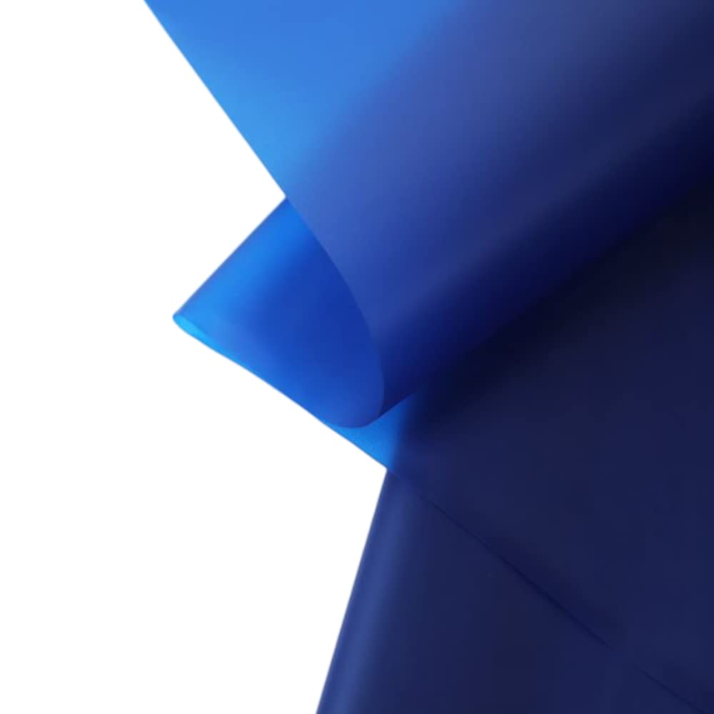 Leoyoubei 20 Sheets Flower Bouquets Wrapping Paper,Waterproof Frosted Gift Packaging Paper,Gift Box Packaging,Packaged on Both Sides Paper Bundle Florist Bouquet Wraps Material 22.8β (Royal Blue)