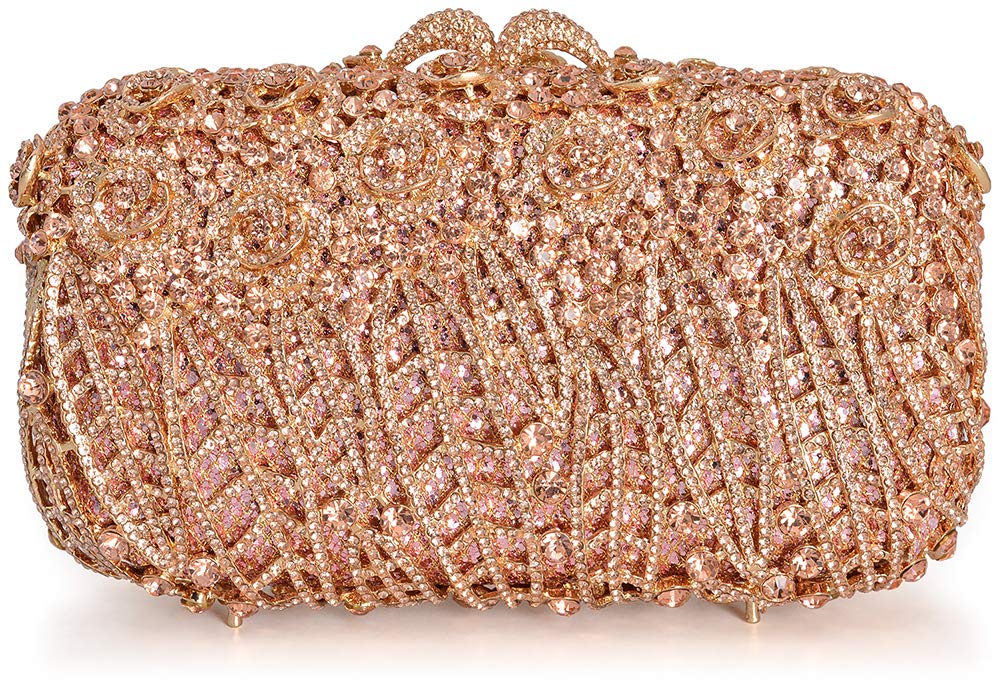 MOSSMON Crystal Clutch Women Luxury Rhinestone Evening Bag