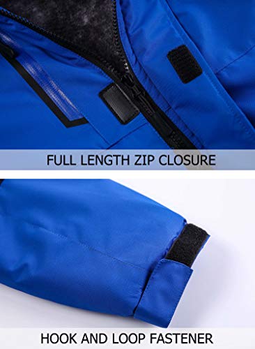 MAGCOMSEN Mens Winter Coats Waterproof Jackets for Men Fleece Jacket Men Warm Ski Jacket Men Snow Jacket Men Snowboarding Jackets Hunting Jackets Raincoats