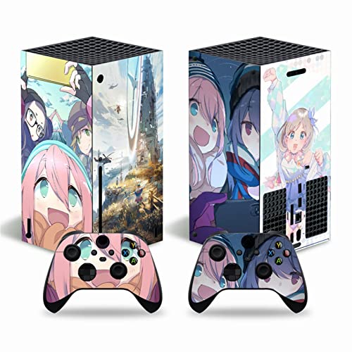 Top factory Skin Decal Protective Vinyl Skin Decal Cover for Series X Console Skins Wrap Sticker with Two Free Wireless Controller Decals 38340 Decal