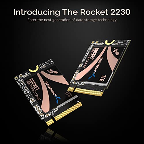 SABRENT Rocket 2230 NVMe 4.0 1TB High Performance PCIe 4.0 M.2 2230 SSD [SB-2130-1TB]