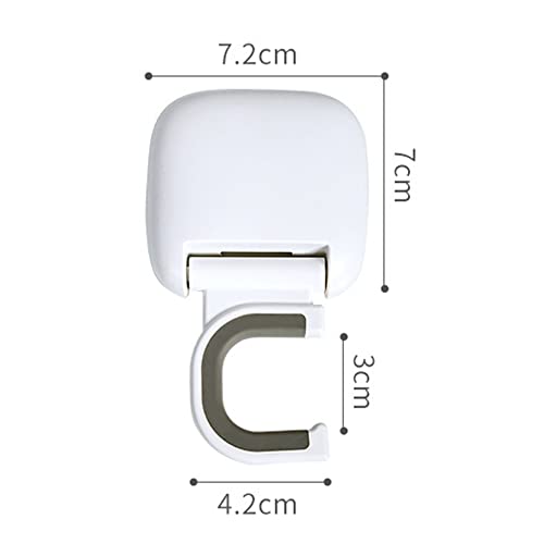 Wall Mounted Cleaning Tool Holder Strong Bearing Load Broom Holder for Bathroom Kitchen Garage Entryway