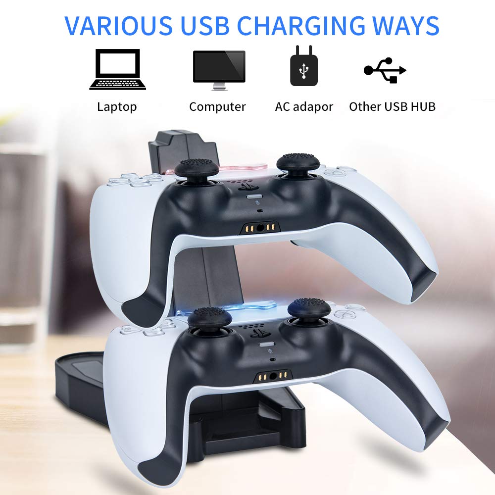 PS5 Controller Charging Station for PS5 DualSense Controller PS5 Controller Charger
